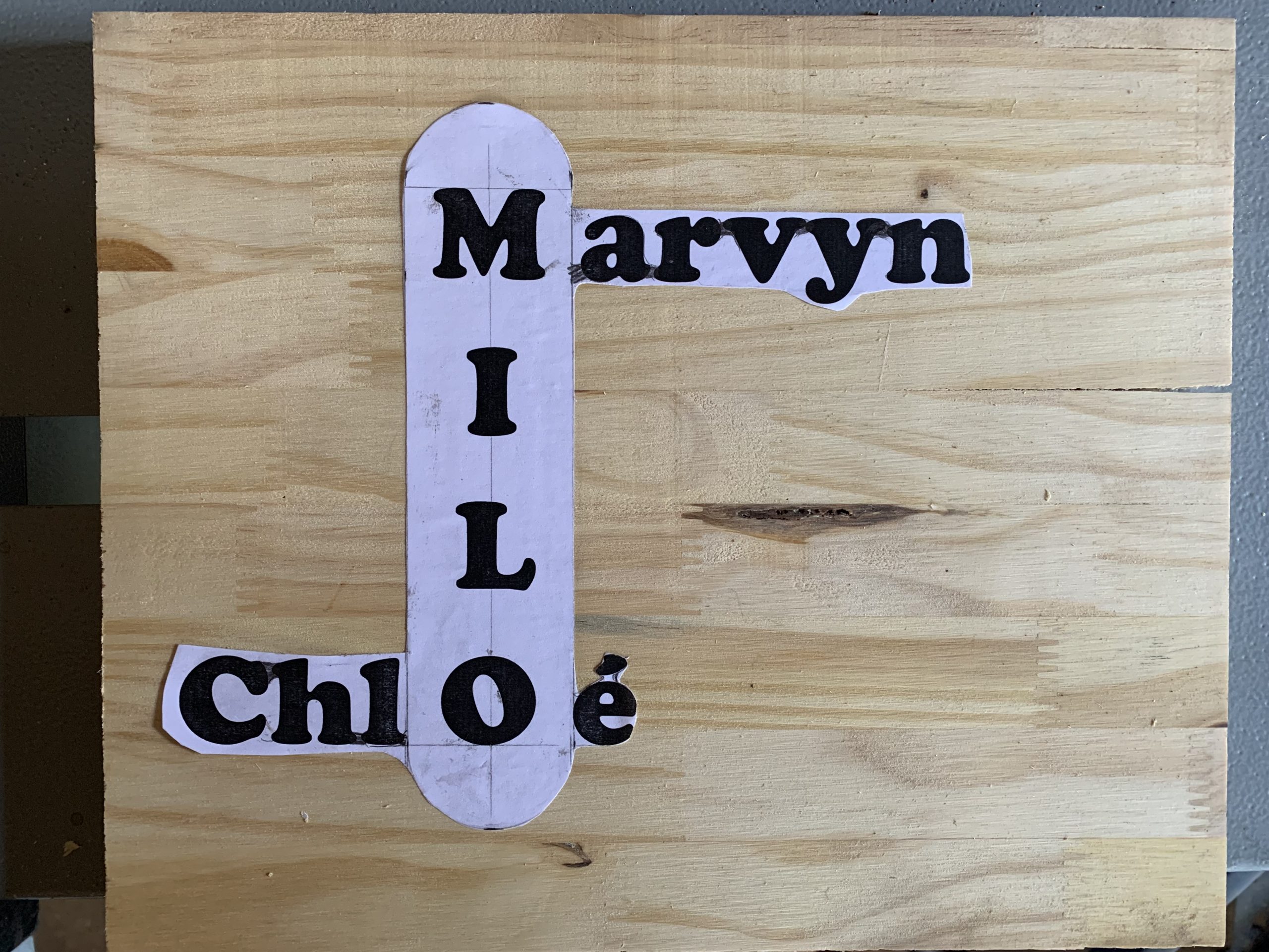 Une déco en bois découpé pour Milo - Olivierbricole