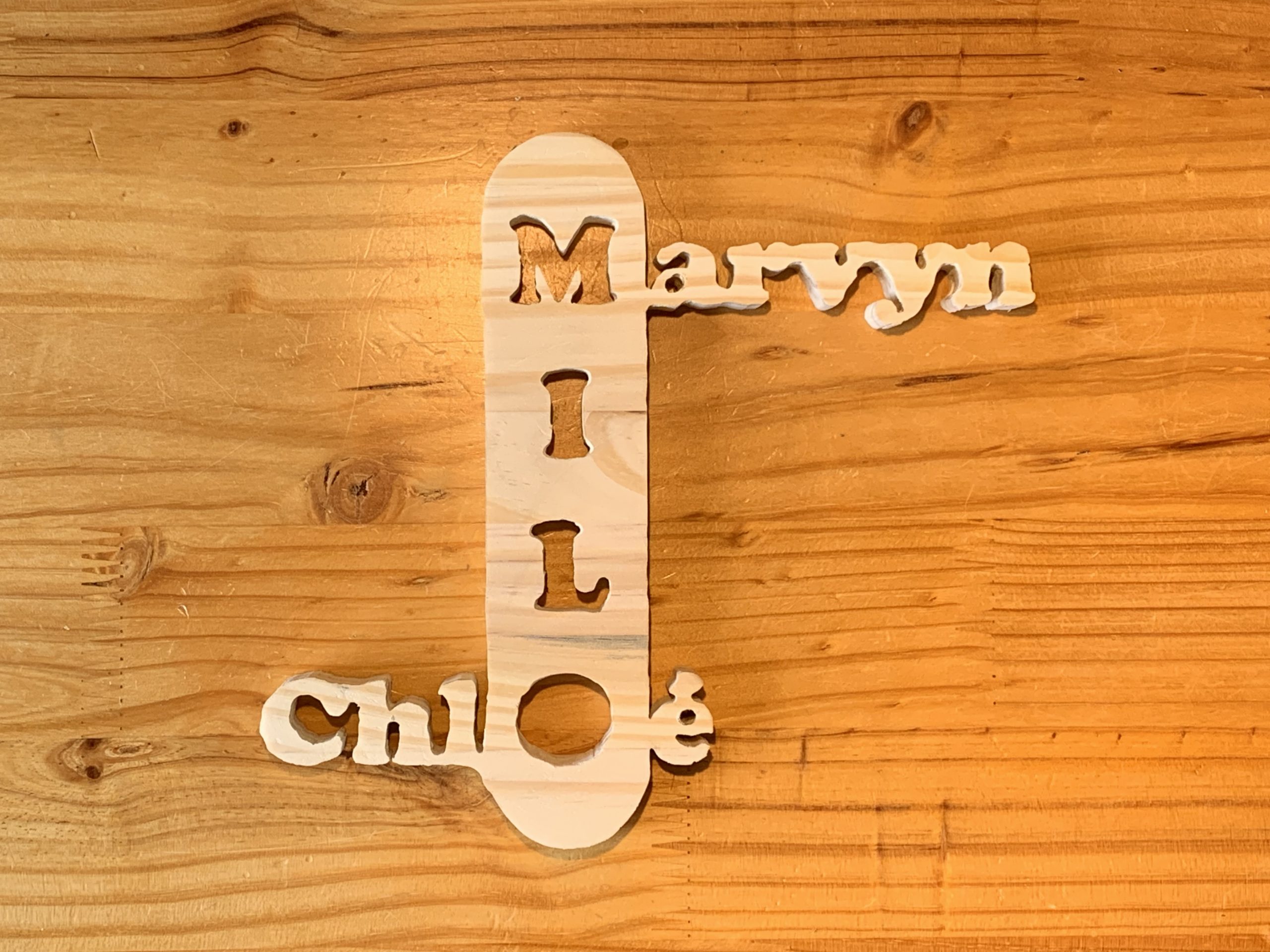 Une déco en bois découpé pour Milo - Olivierbricole